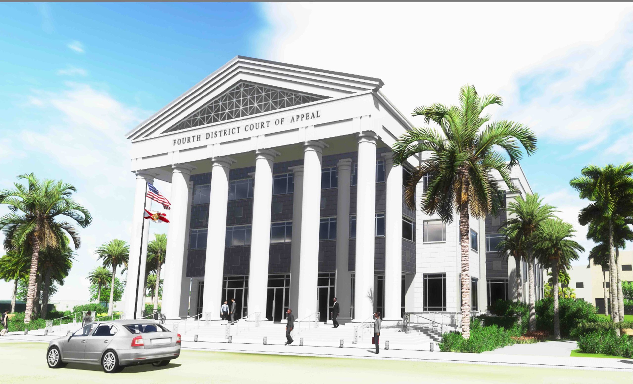 Ground breaks for Florida 4th District Court of Appeal courthouse and ...