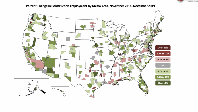 Growth in Florida construction employment: Thousands of jobs added in ...