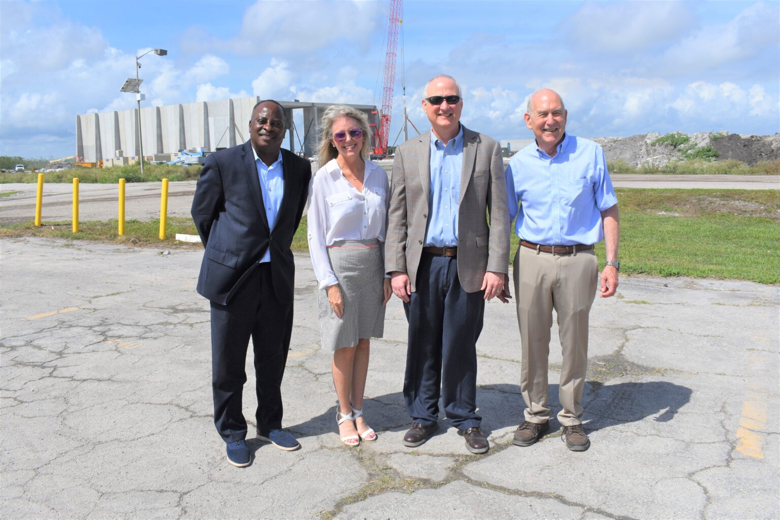Walls rising at new FINFROCK concrete manufacturing plant in Belle ...